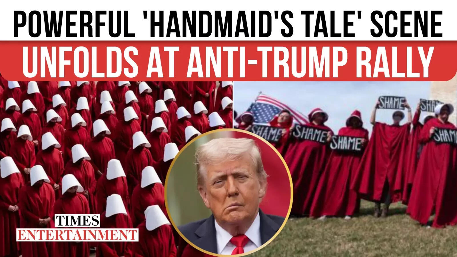 ‘Handmaids’ Flood Washington Streets As Massive Anti-Trump Protest ...