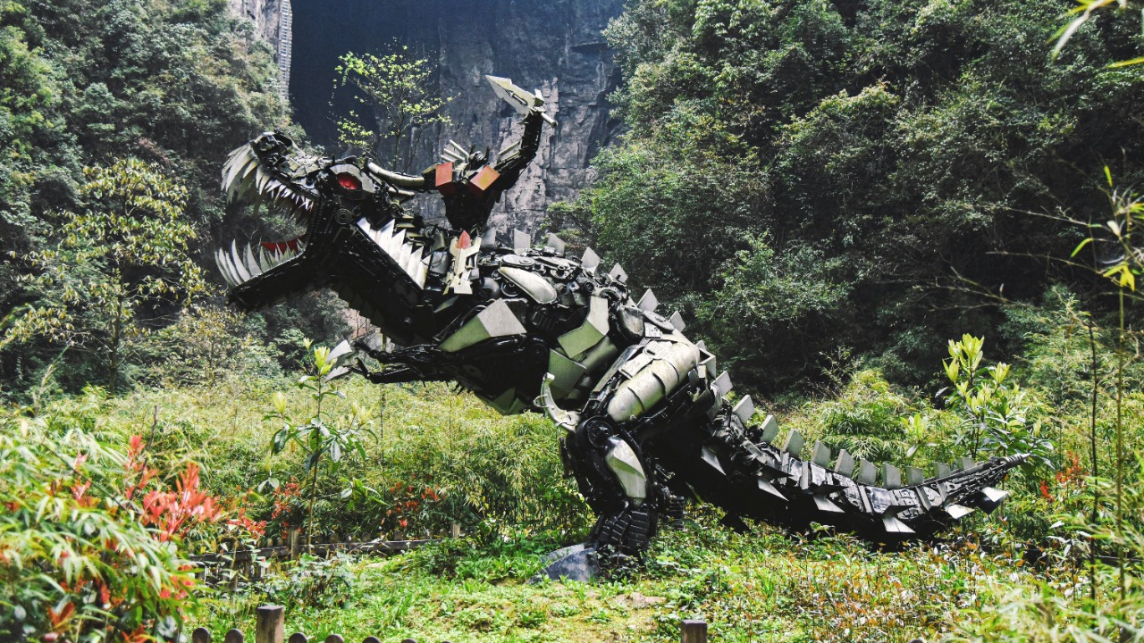 Chinese release AI-powered robot dinosaurs