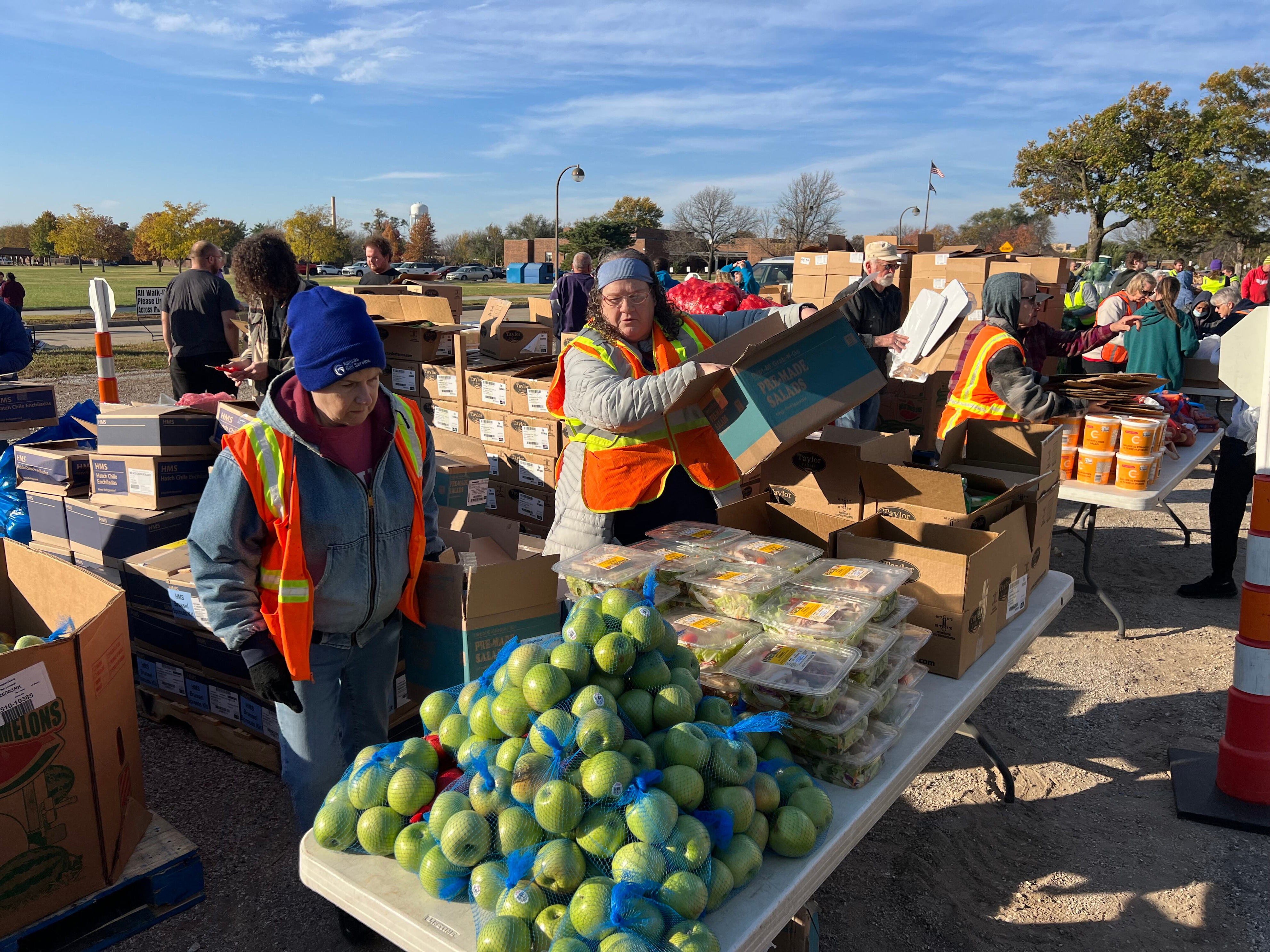 Harvesters food distribution set for Tuesday in Topeka