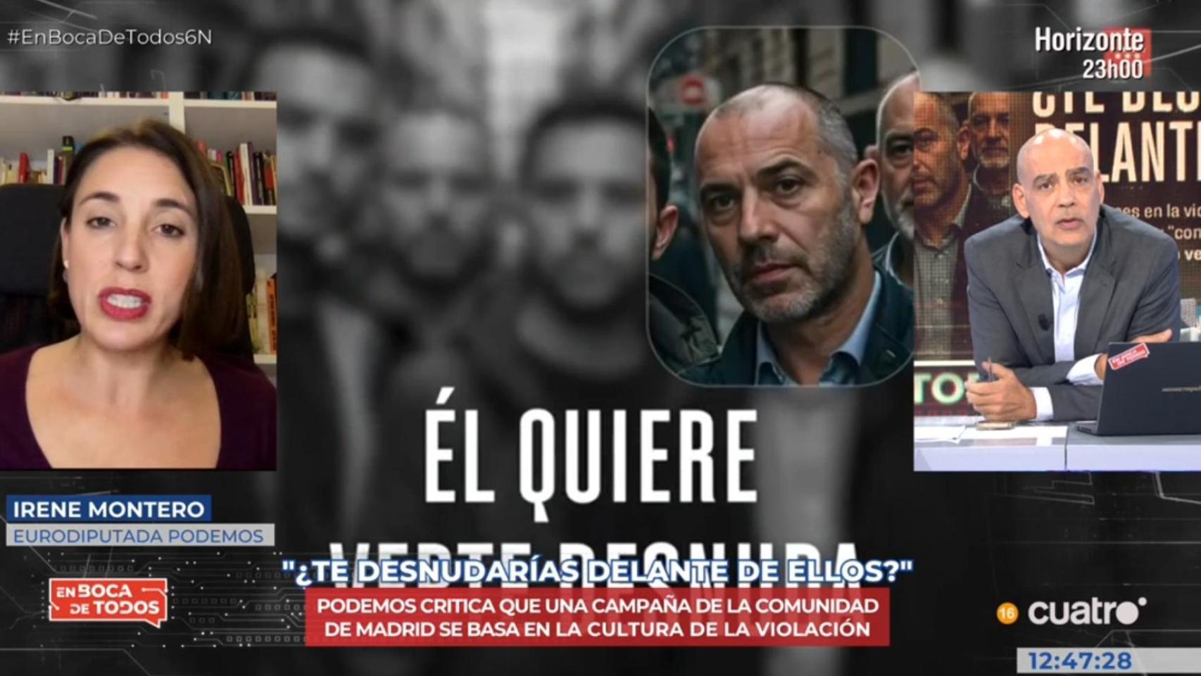 El recado de Nacho Abad a Irene Montero en 'En boca de todos': "Su ...