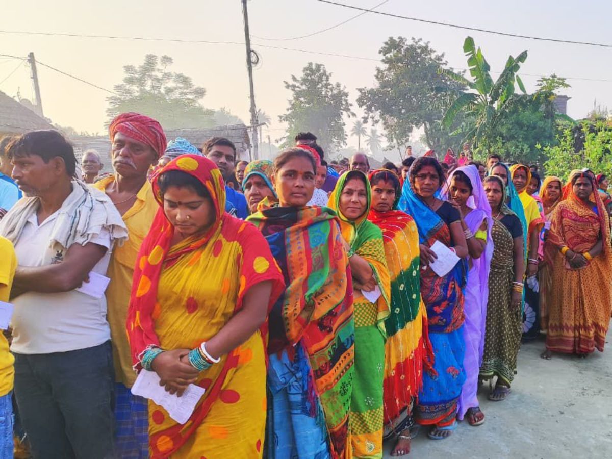First phase of Bihar polls record 60.13% voter turnout across 18 districts