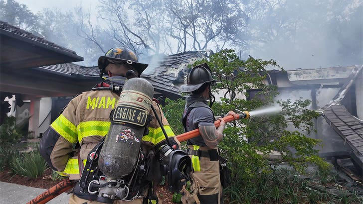 Crews Fight Massive Fire at Miami Heat Coach Erik Spoelstra's House, on Video