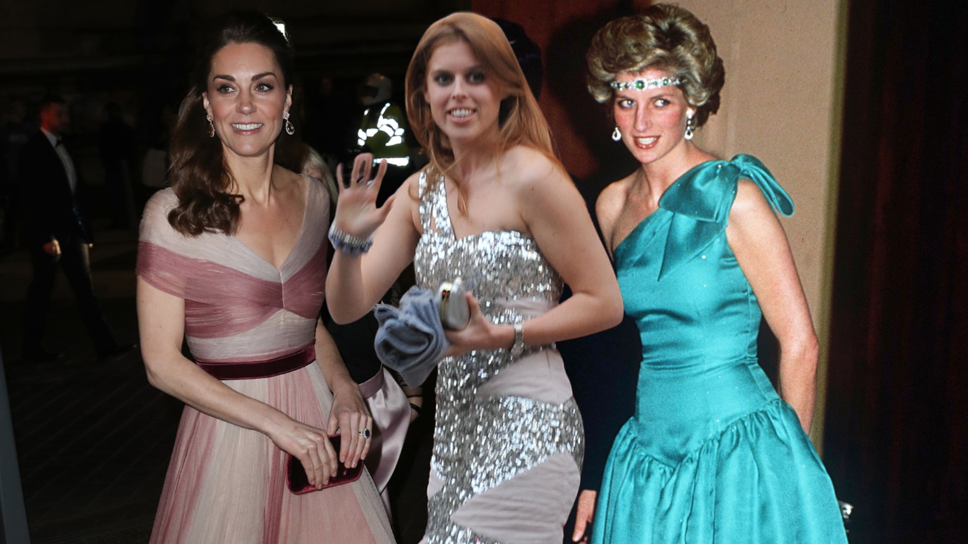Royals in Prom Dresses: Princess Diana, Princess Kate & more
