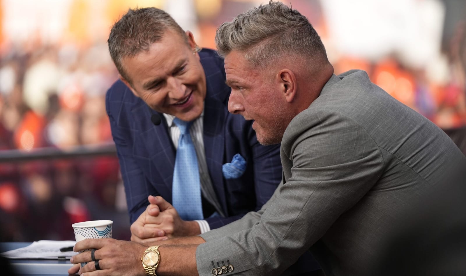 Pat McAfee, Kirk Herbstreit share back-and-forth on ESPN, YouTube TV ...