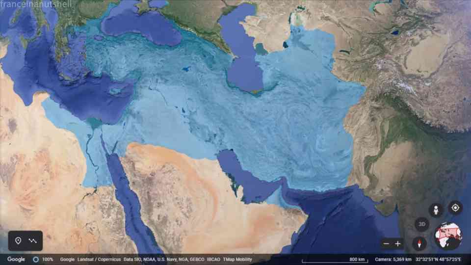 First Persian Empire mapped