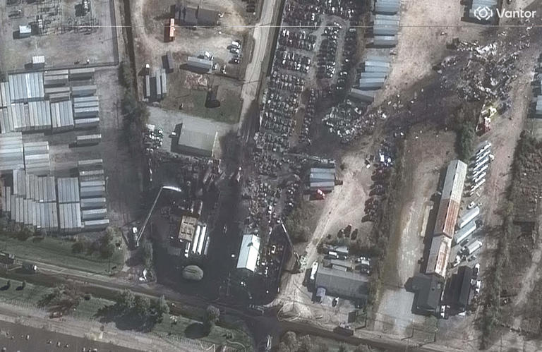 Satellite photos show before and after of UPS plane crash site in ...