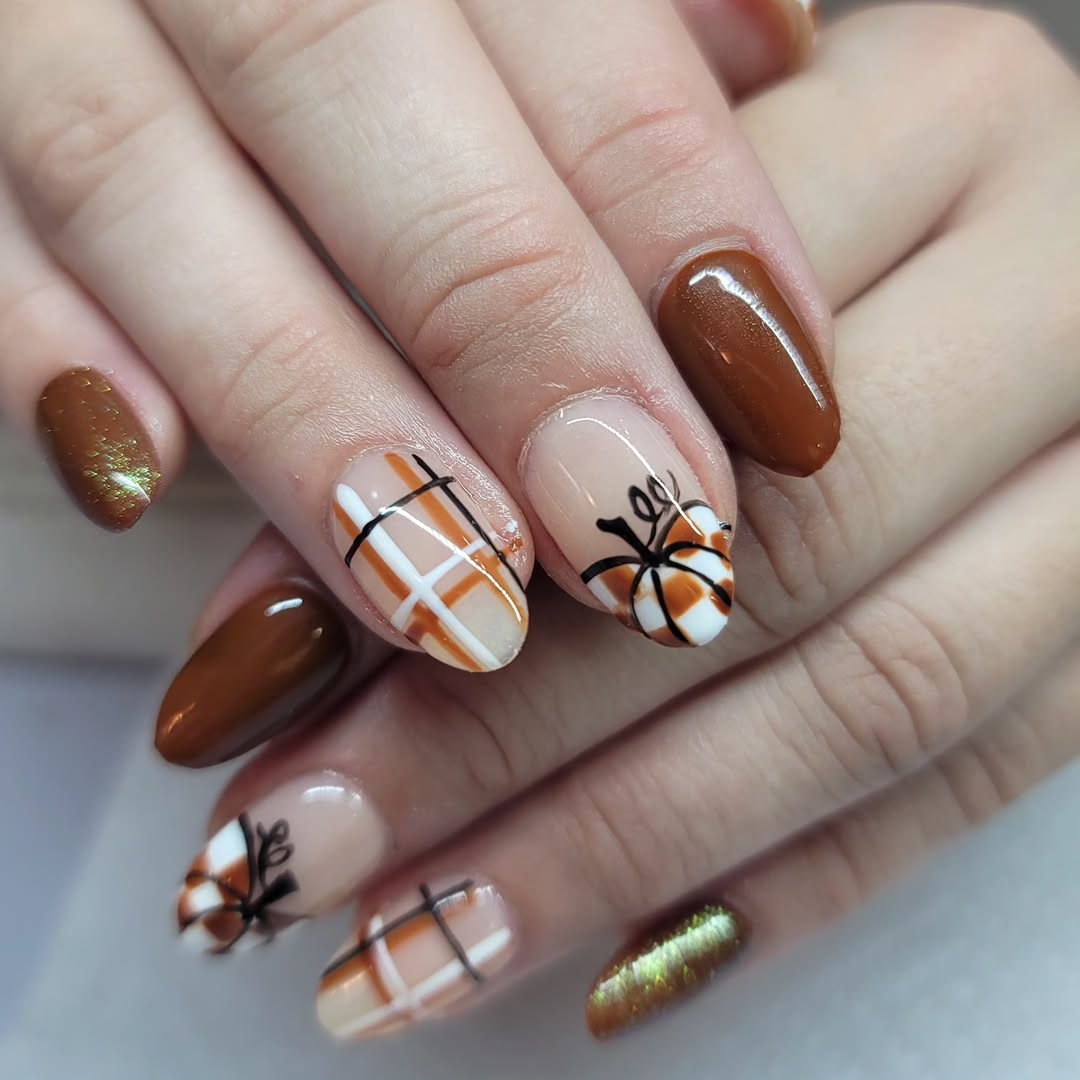 10 Thanksgiving Nail Design Ideas We’re Thankful For