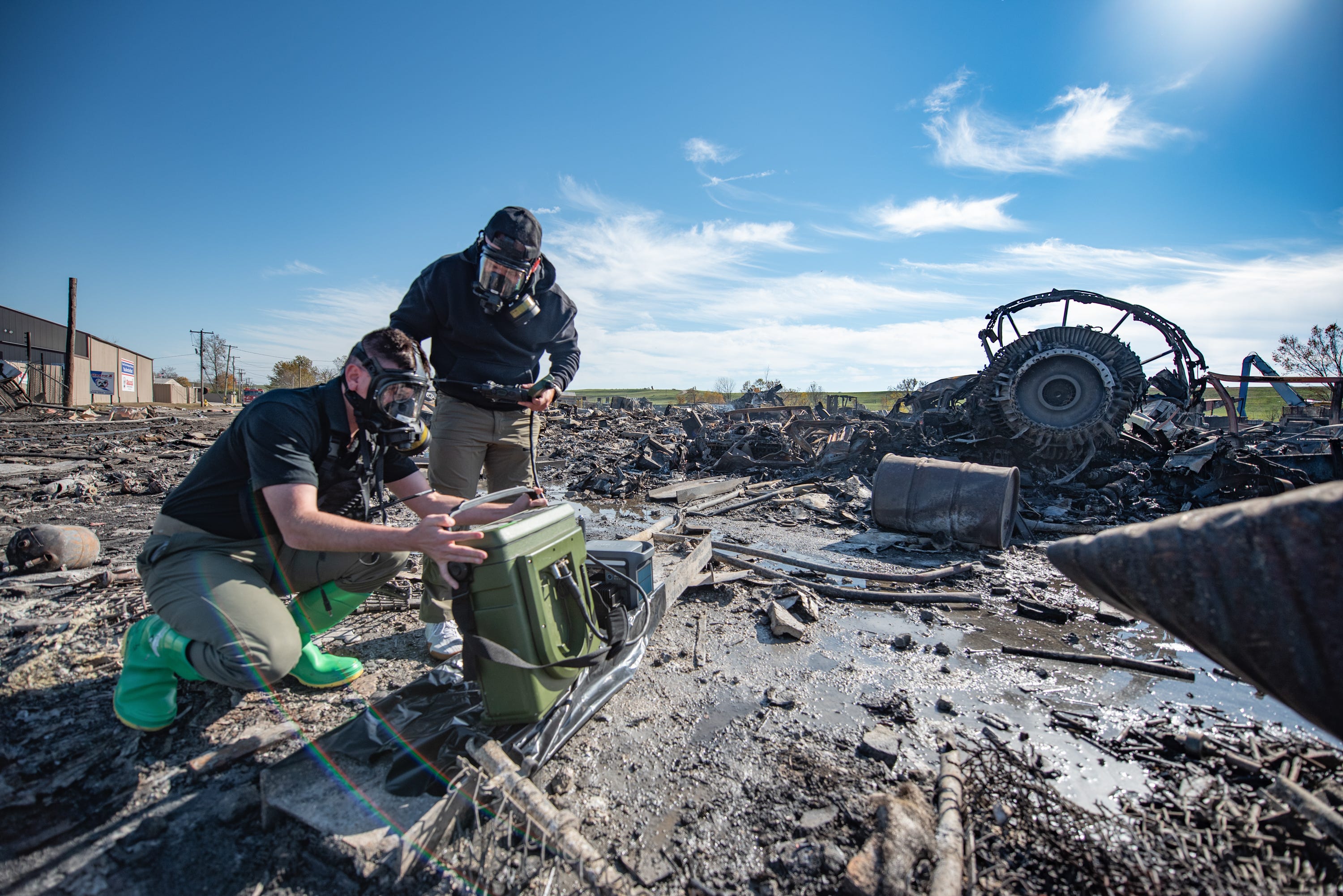 NTSB releases drone footage of UPS plane crash aftermath near ...