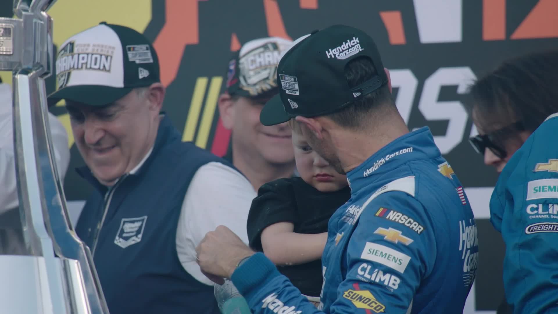 Behind the scenes: Kyle Larson mic'd up after winning 2025 Cup Series title