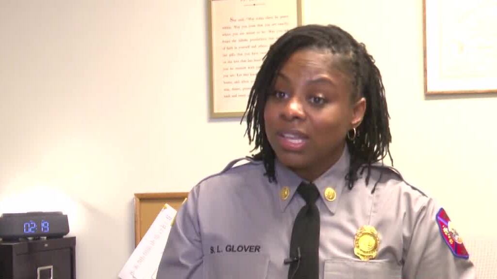 Omaha’s new assistant fire marshal makes history with promotion