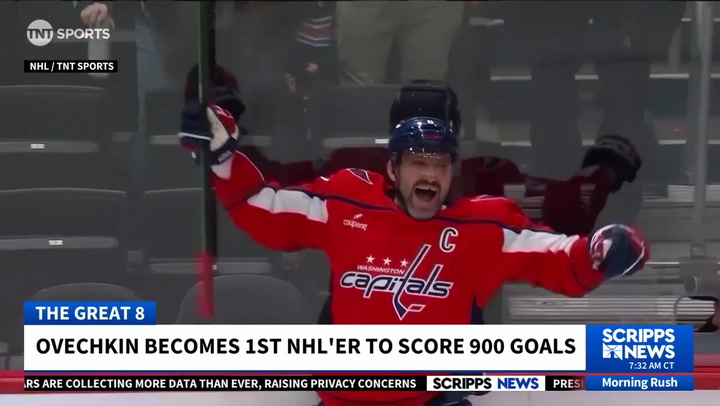 Ovechkin Hits Historic 900 Goals in NHL Triumph
