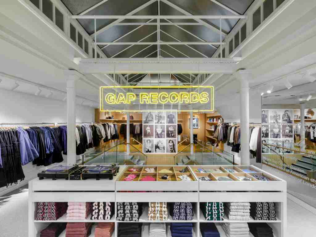 Gap Reopens Its Historic Flagship in London's Covent Garden