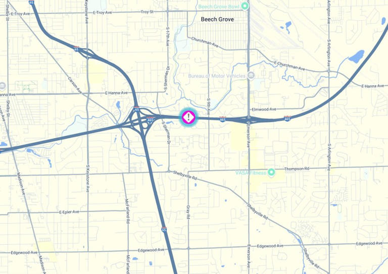 INDOT: Crash, pedestrian struck caused closure of I-465 on south side ...