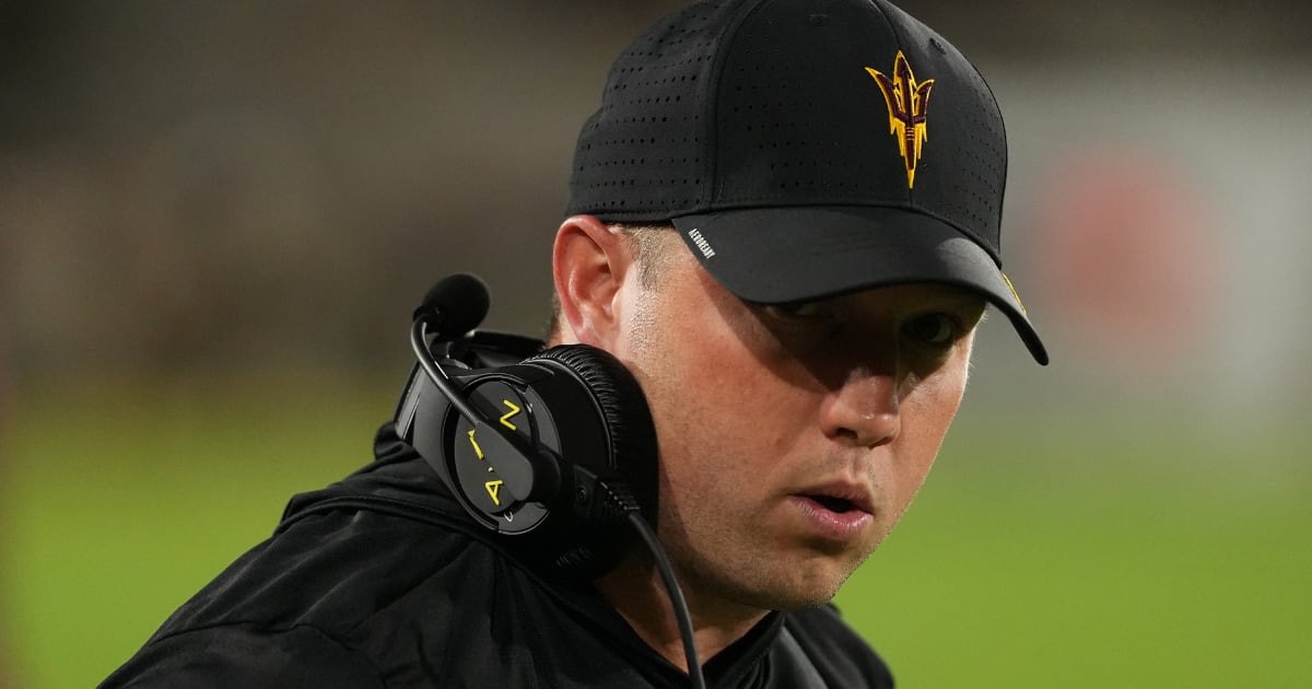 Report: Kenny Dillingham tells Arizona State players he will coach Sun ...