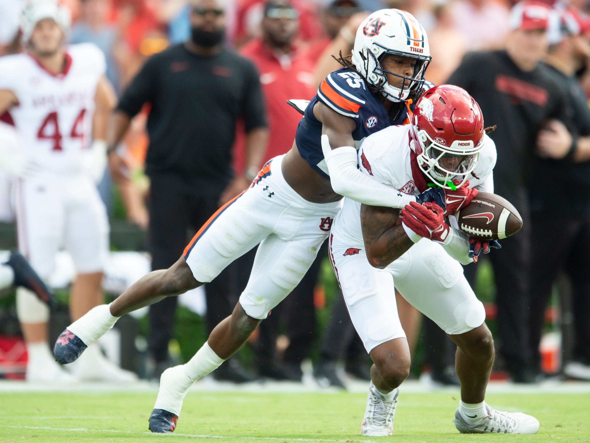 What Auburn football interim coach DJ Durkin said about DB Champ ...