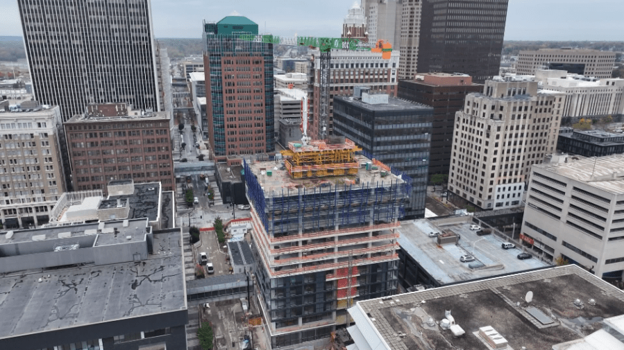 Pause in construction at 515 Walnut Tower nears 2 week mark amid ...