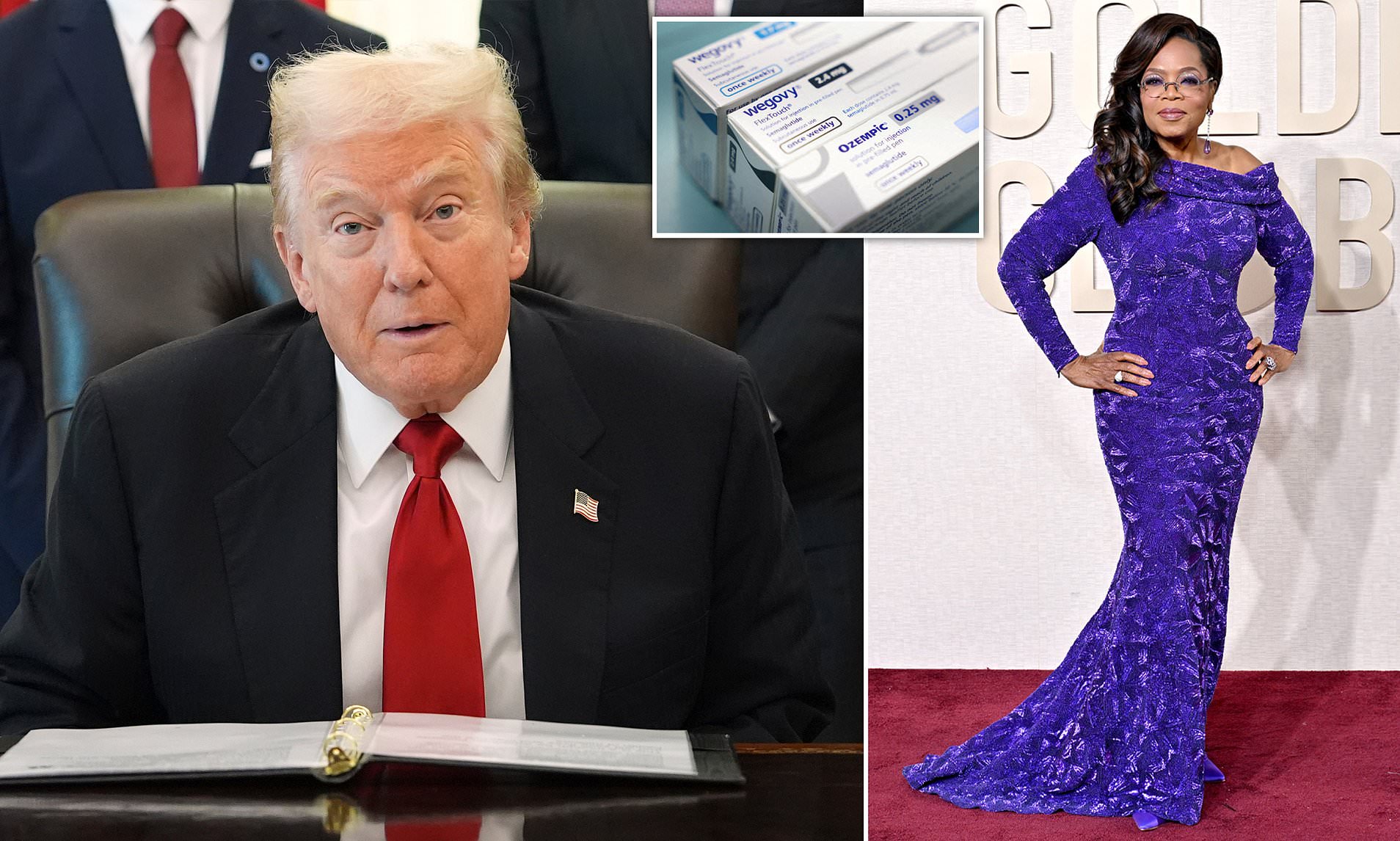 Trump's war on obesity begins with cheaper 'fat shot' as he reveals who ...