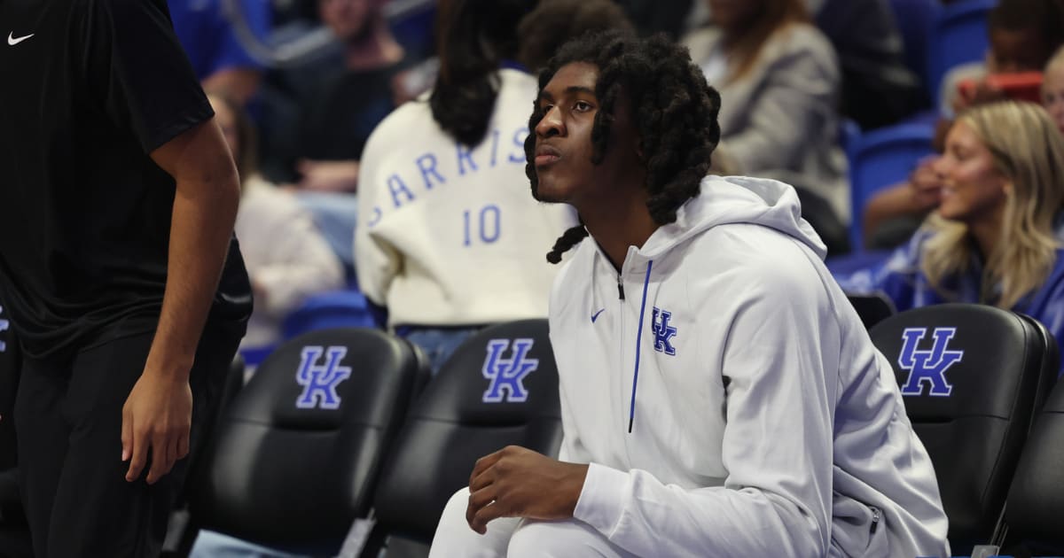 Jayden Quaintance now participating in 5-on-0 work as he inches closer toward Kentucky debut