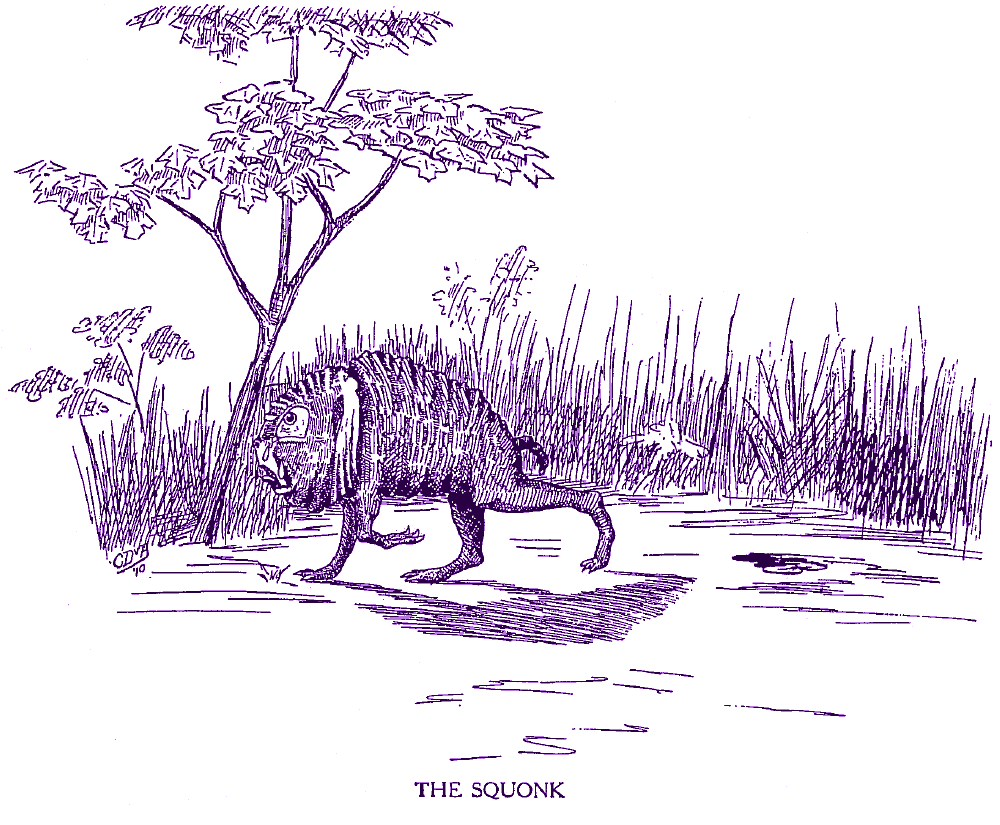 The Squonk is a creature from Appalachian folklore who cries a lot ...