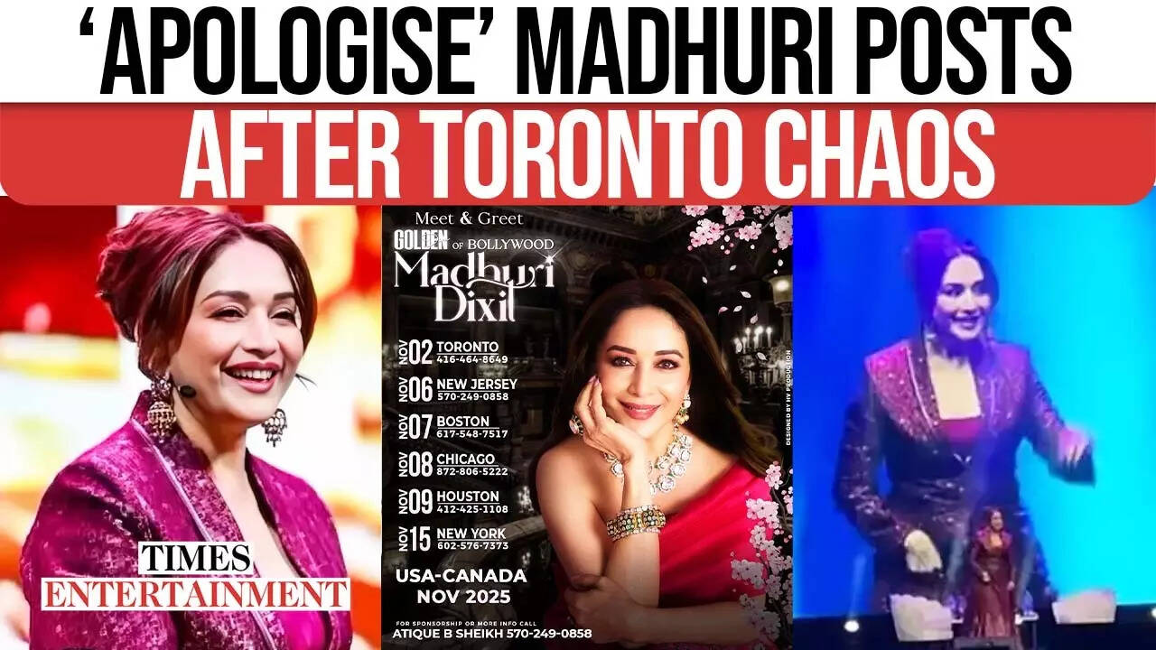 Madhuri Dixit Shares First Post After Canada Show - Fans Ask For An Apology!