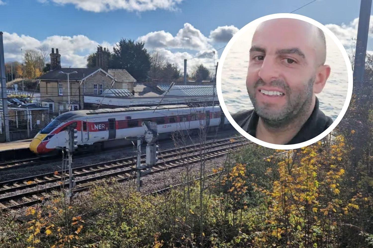 Huntingdon train stabbing: Crowdfunder set up for hero rail worker ...
