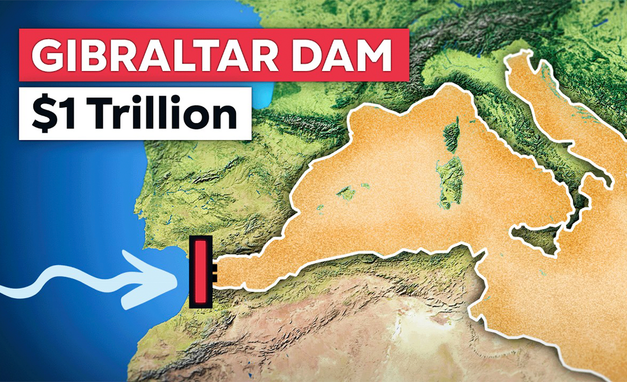 Atlantropa: Could draining the sea work?