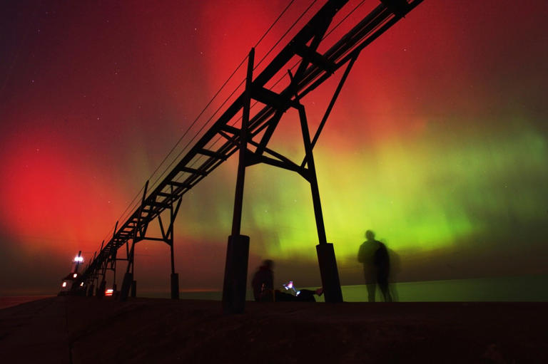 Solar storms bring colorful northern lights to unexpected places in the US