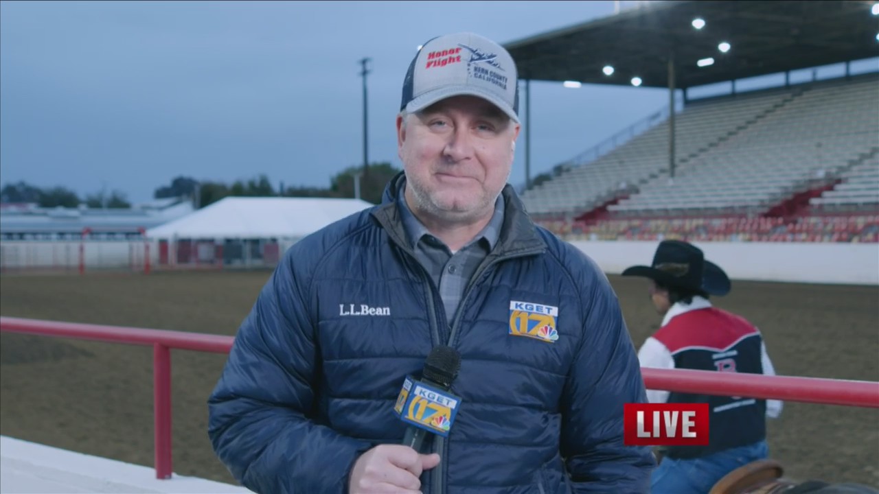 Kevin Charette's live weather forecast from the Kern County Fairgrounds
