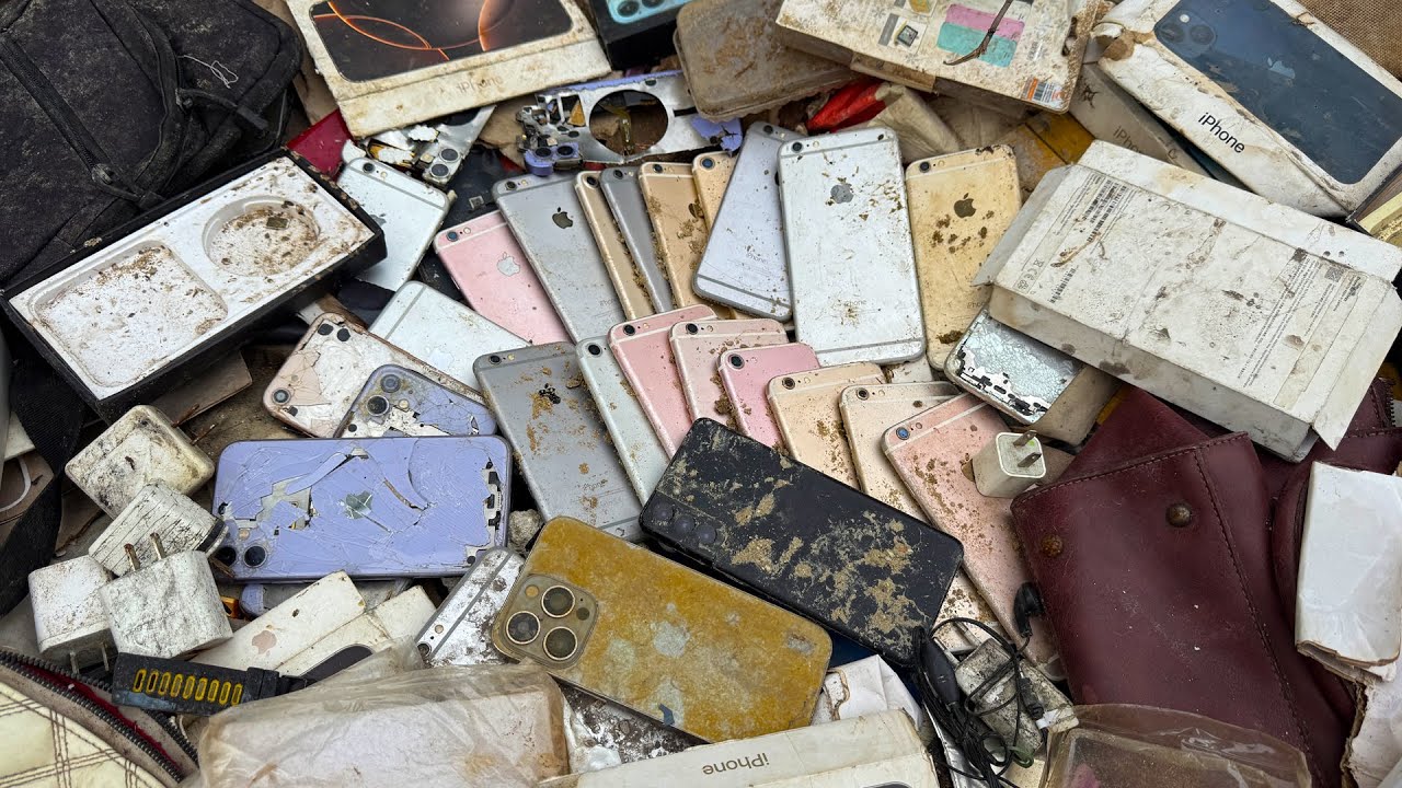 Restoring dumped iPhones & Samsung phones to new!
