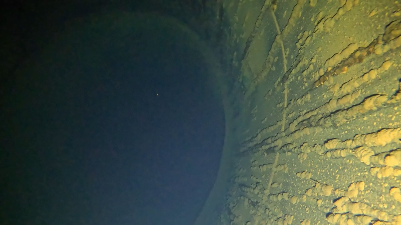 Cameras Record What Lurks Hundreds Of Feet Below The Mountain Pipe
