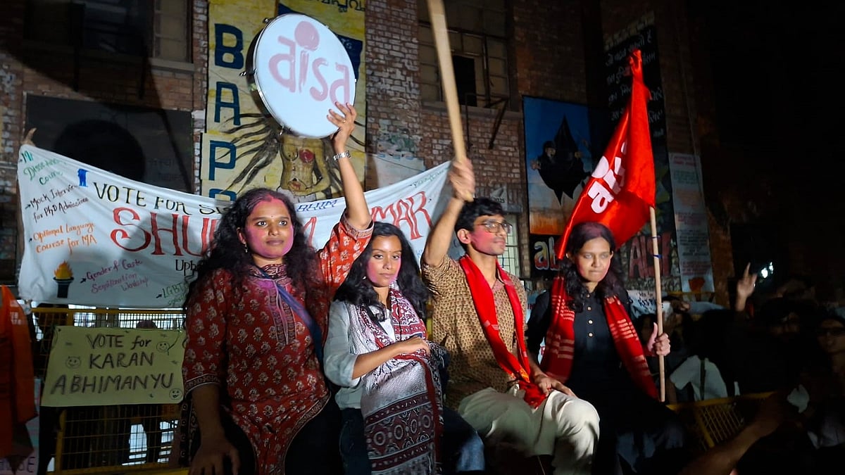 JNUSU Elections 2025: Left Unity retains power, wins all central posts