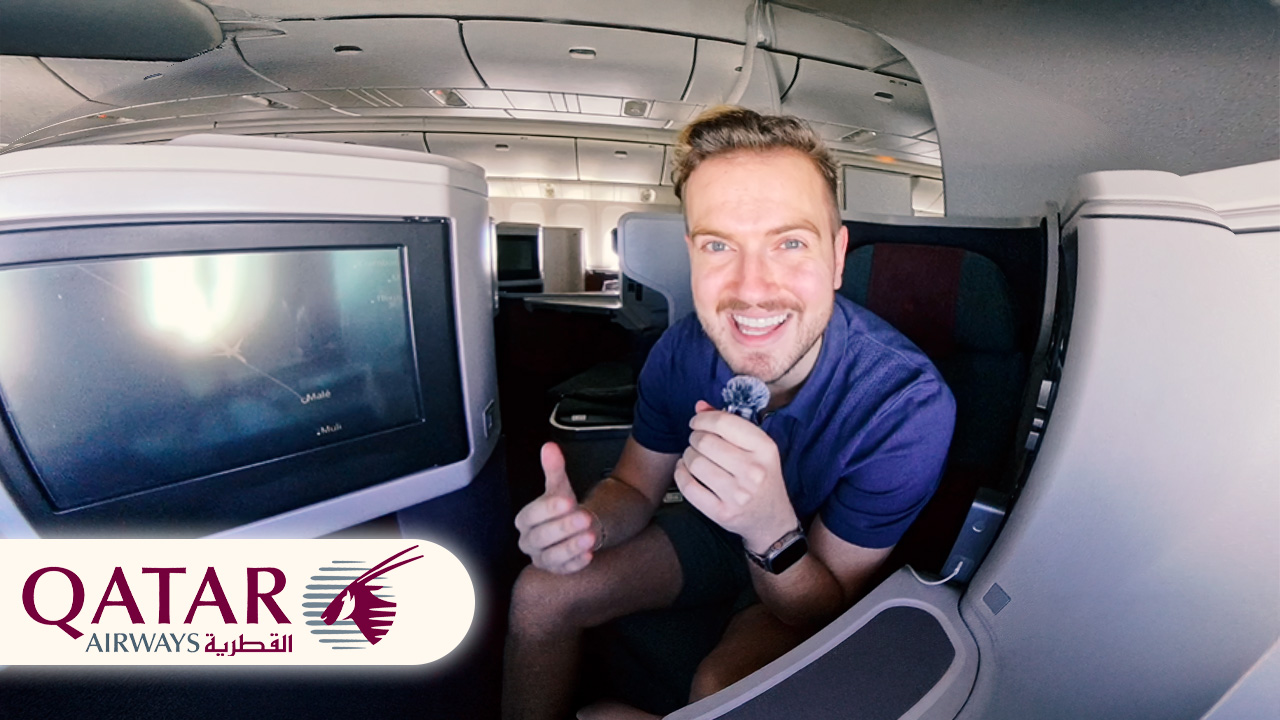 I flew Qatar Airways business class and here's what happened
