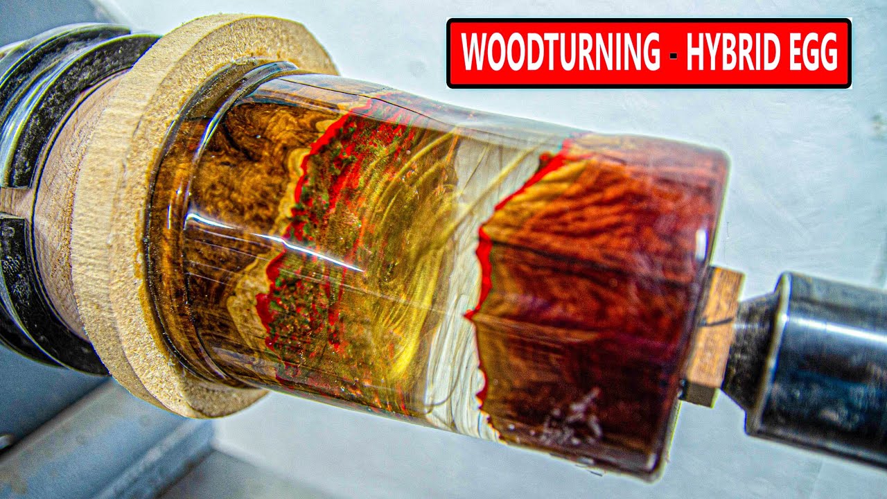 Turning A Stunning Wood And Resin Dragon Egg