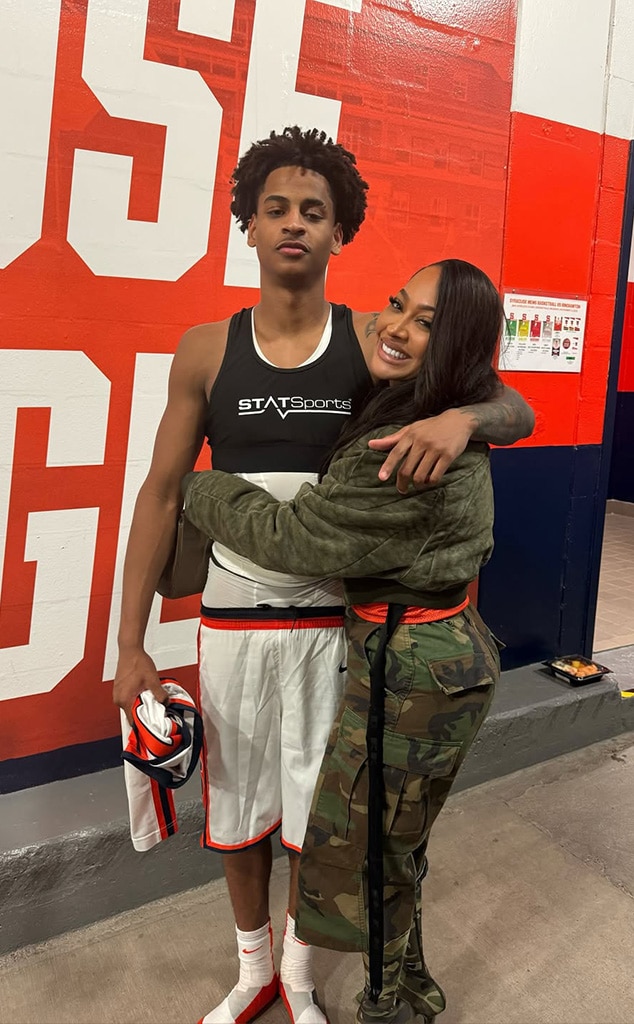 La La, Carmelo Anthony's Son Kiyan Makes College Basketball Debut