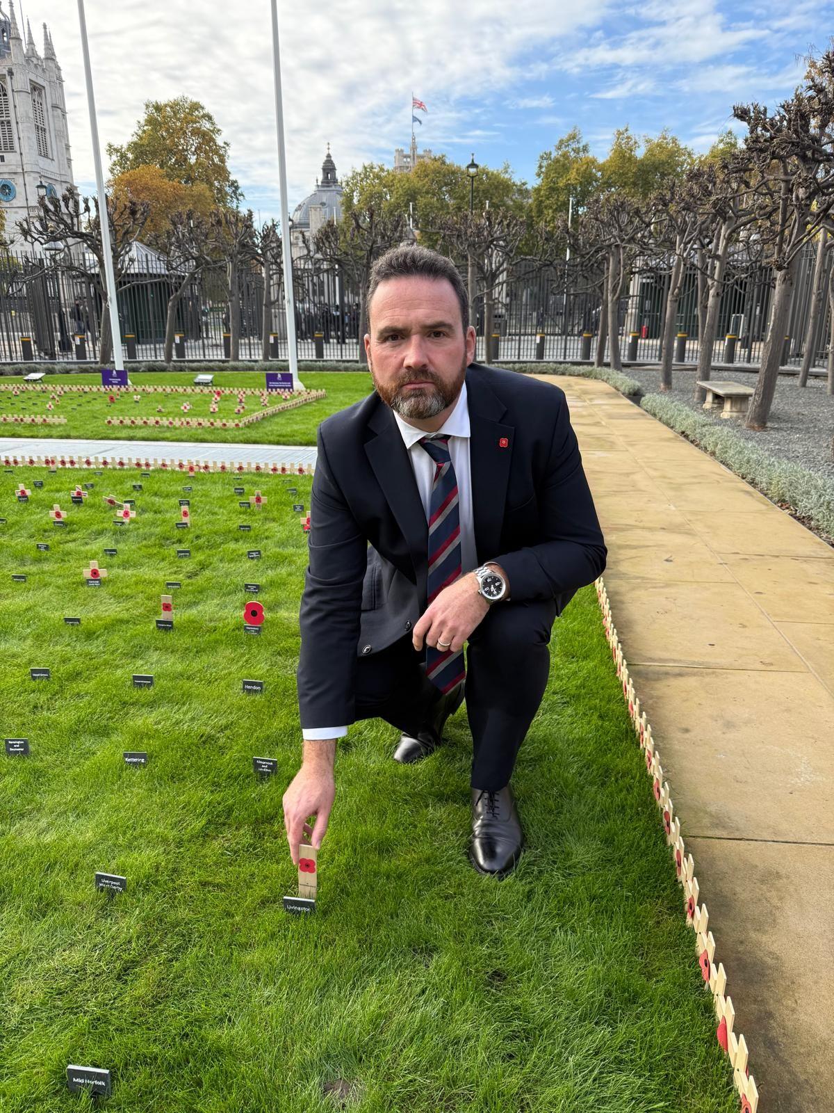 Livingston MP Pays Tribute at Westminster Constituency Garden of ...