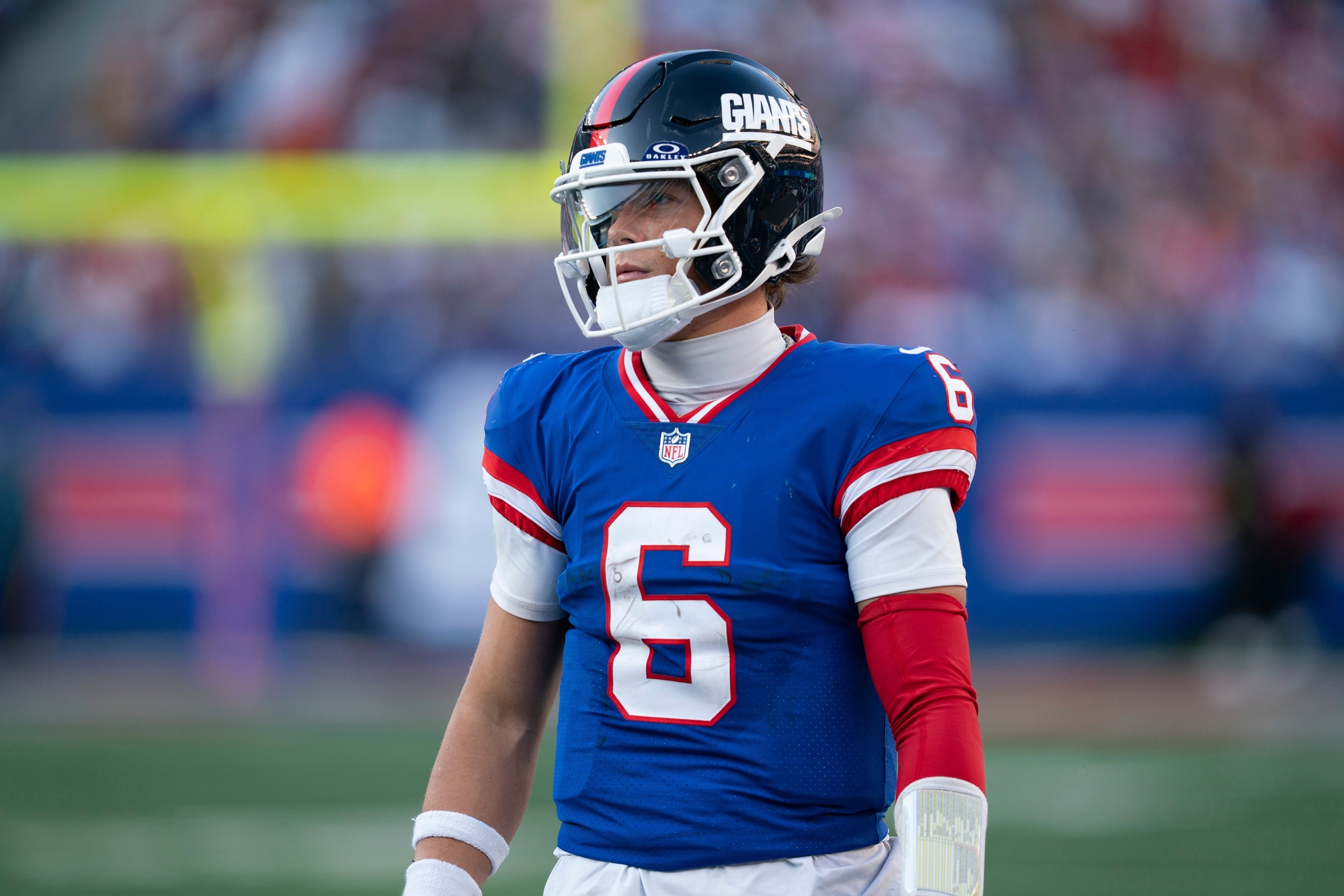 Jaxson Dart may have revealed why Giants held onto Russell Wilson ...
