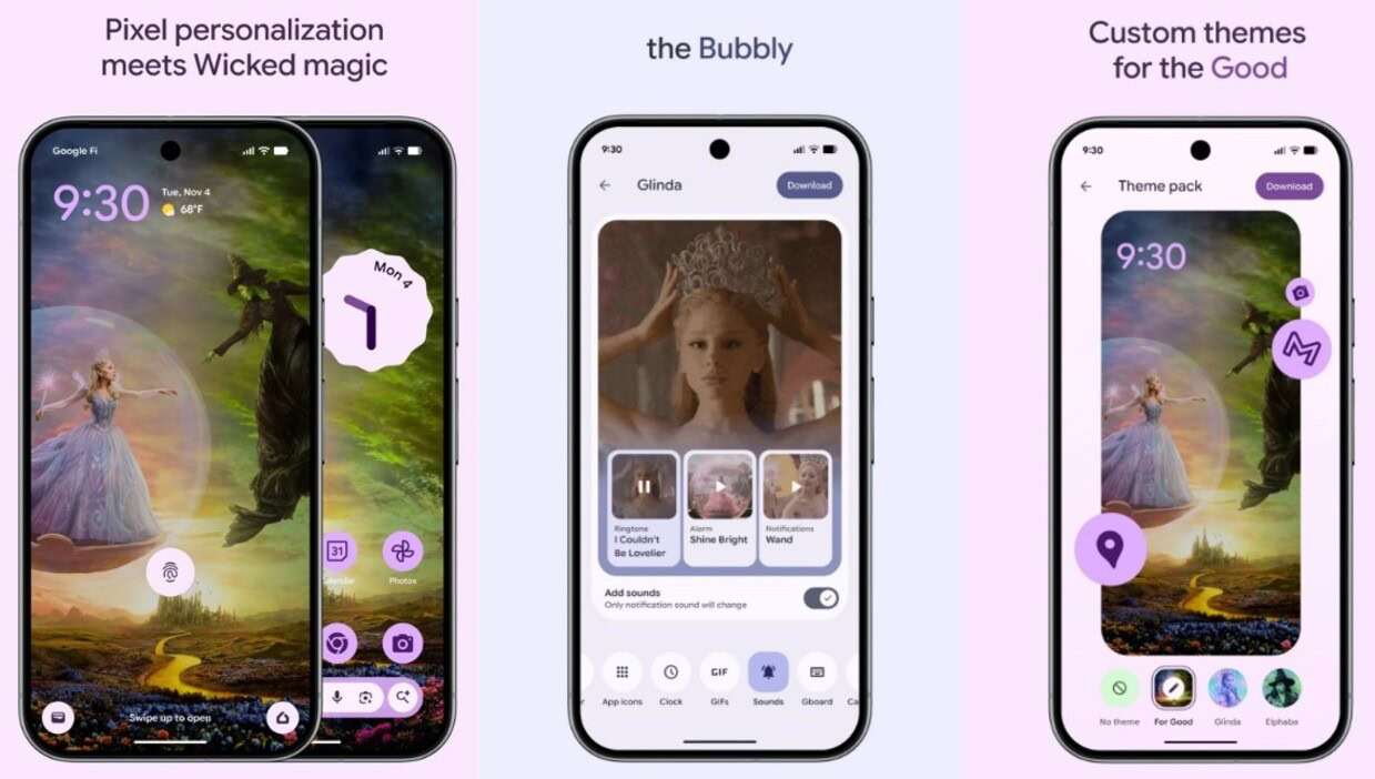 Google Pixel Phones Get One-Tap Themes to Challenge Rivals' Customization