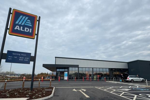 New Aldi store on former bus depot site opens after months of construction