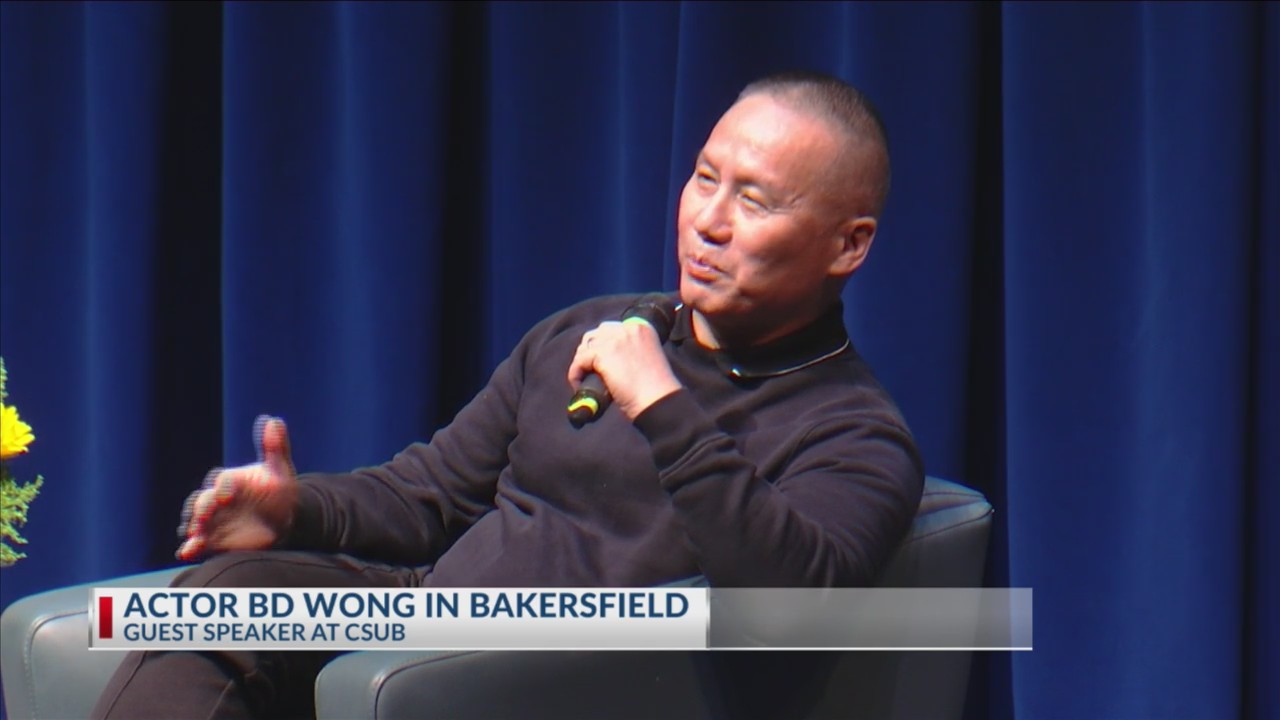 Actor BD Wong visits CSUB Wednesday as guest speaker
