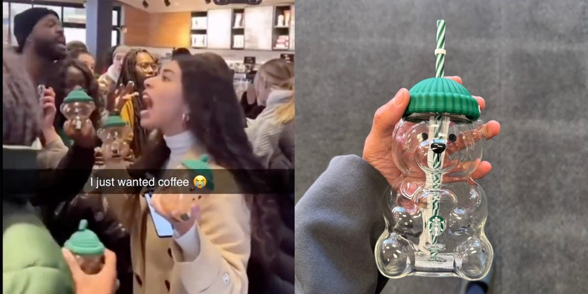 Limited-Edition 'Bearista' Cups Are Causing Chaos At Starbucks