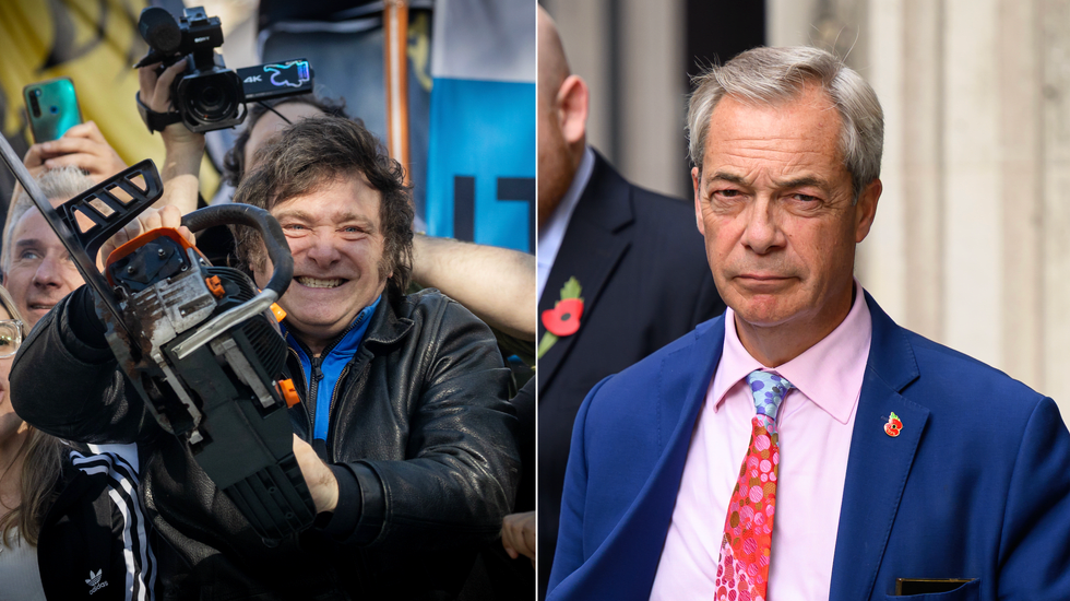 Javier Milei's chainsaw offers a blueprint for Britain - and only one ...