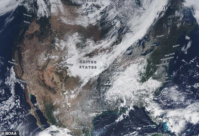 Winter storm alert issued in three US states as heavy snow and fierce ...