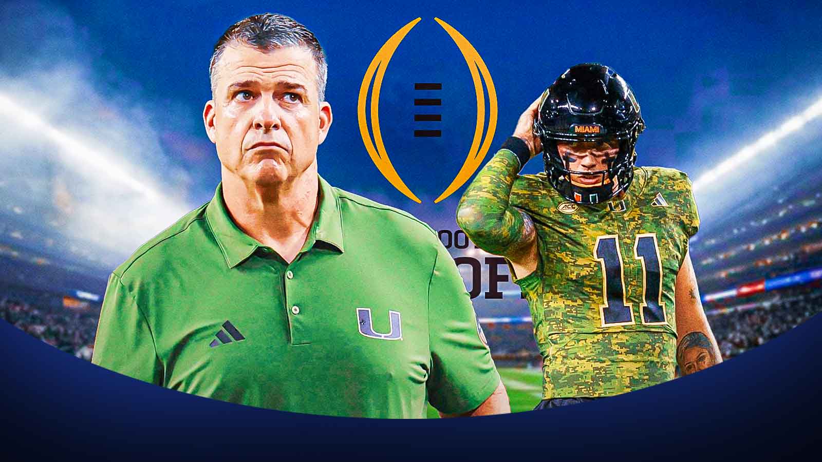 Miami football’s Elija Lofton carted to locker room in CFP semifinal vs ...