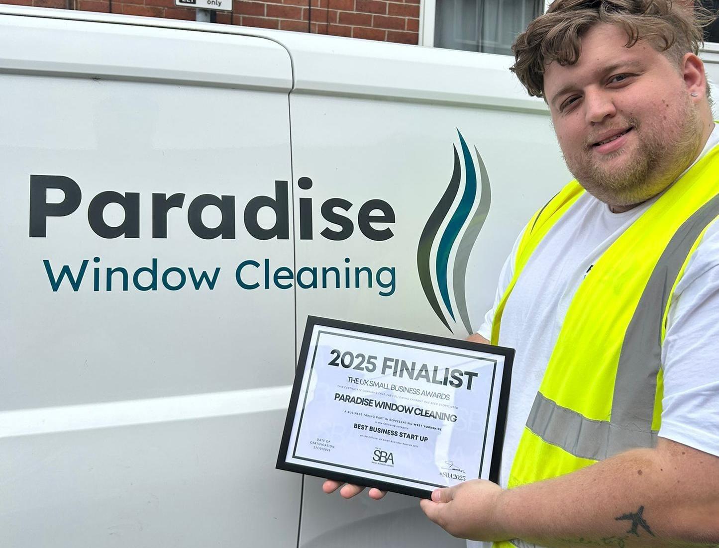 Castleford window cleaning business shortlisted for prestigious Small ...