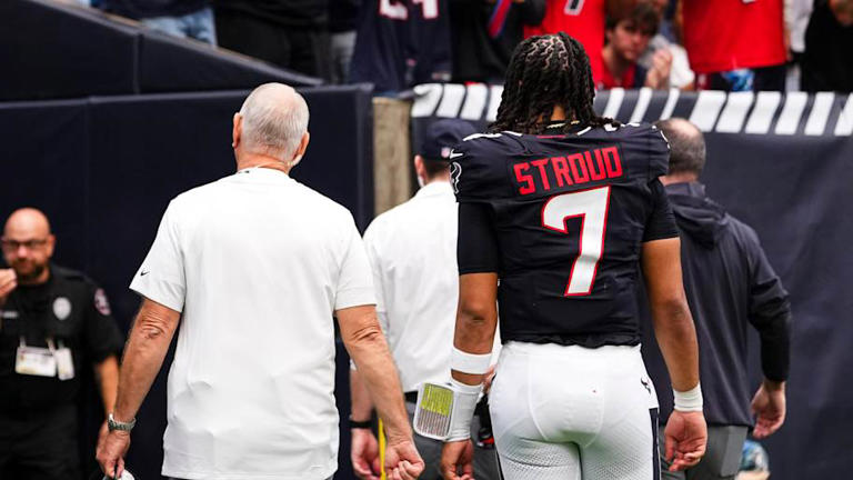 CJ Stroud's status for Sunday headlines a long Texans injury report