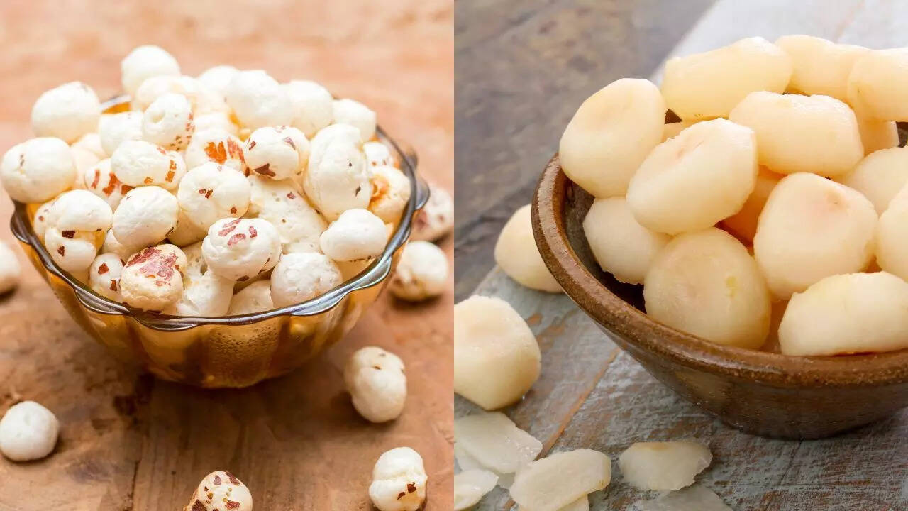 Makhana vs. Singhada: Which is better for digestion, weight loss, and ...