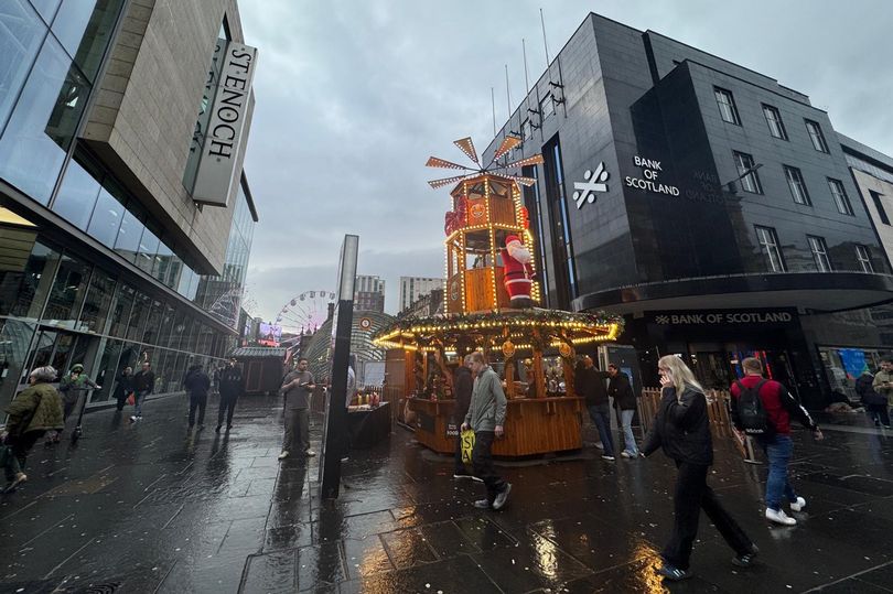 First look at new St Enoch Square Winter Wonderland as Glasgow's ...