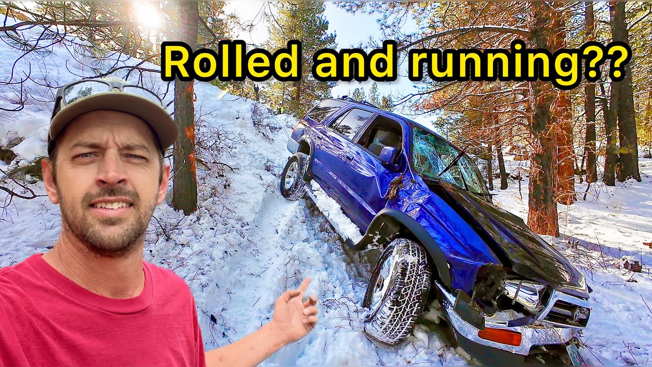 I rolled a Toyota into a canyon!