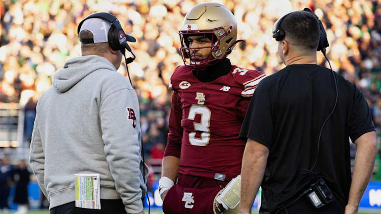 Bill O'Brien Says QB Grayson James Gives BC Football Best Chance to Win ...