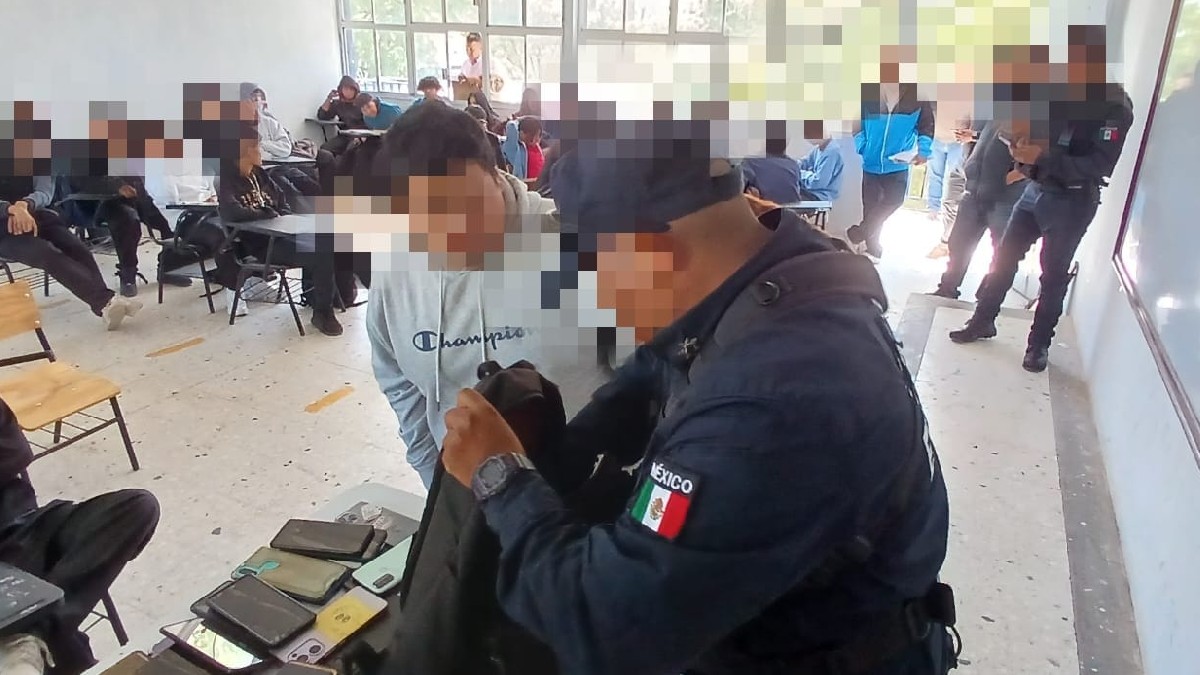 Aseguran navajas y marihuana en operativo Mochila Segura del CBTis 127 ...